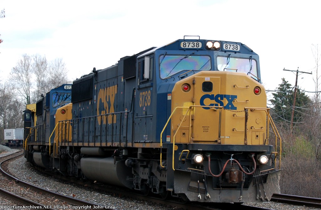 CSX 8738